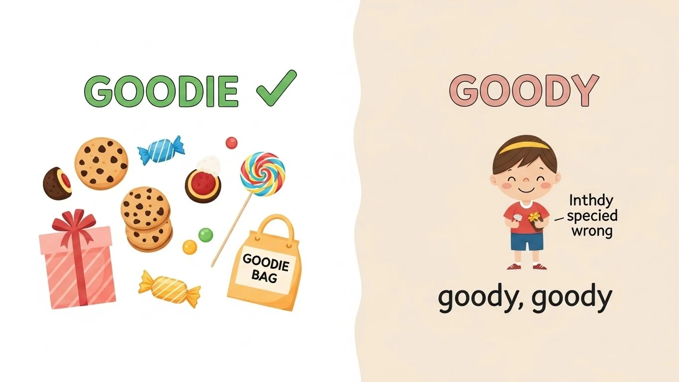 Goody or Goodie:Meaning,Use and Common Mistakes Explained