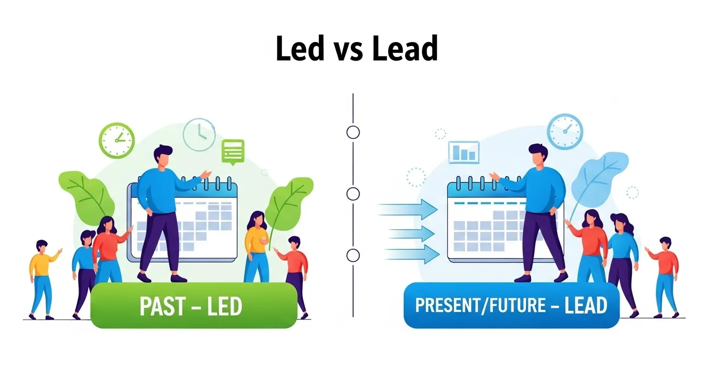 Led vs Lead: Meaning, Usage, and Examples