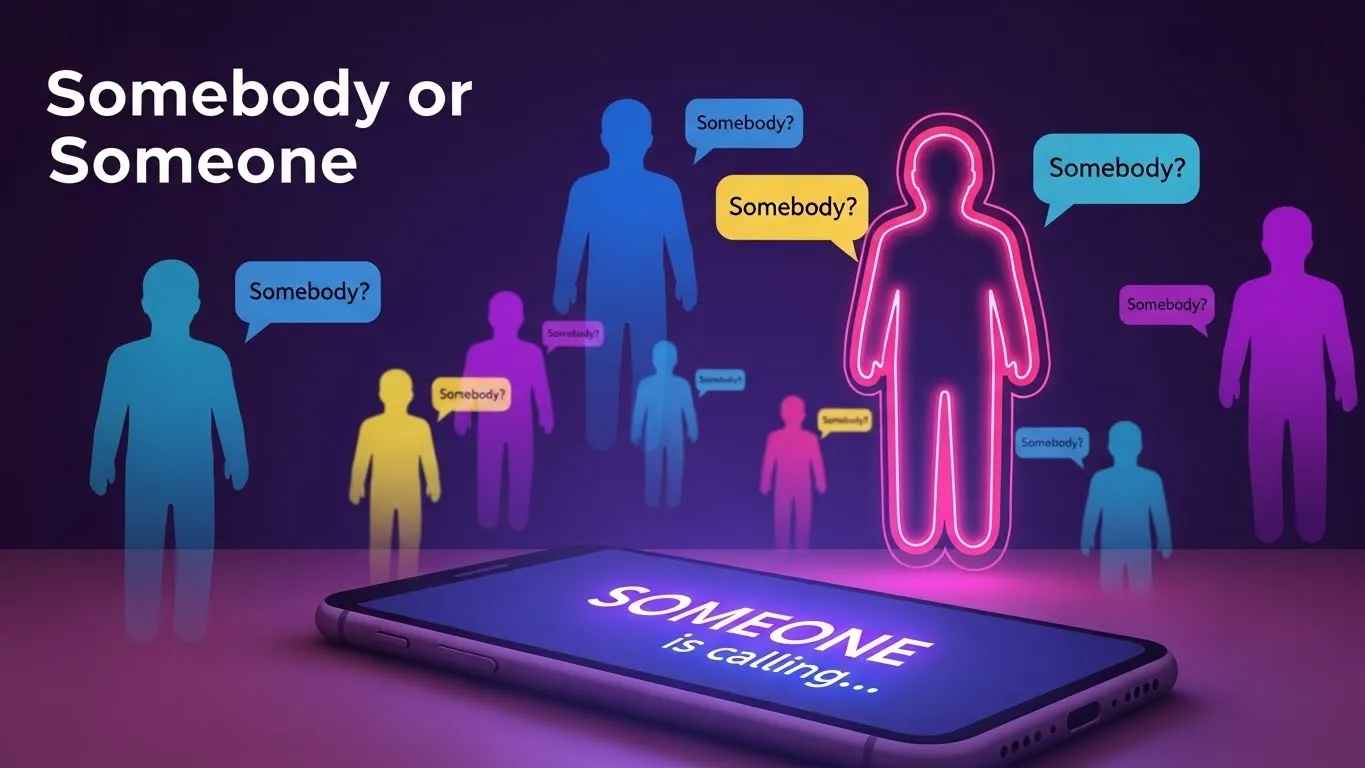 Somebody or Someone: Which One Should You Use?