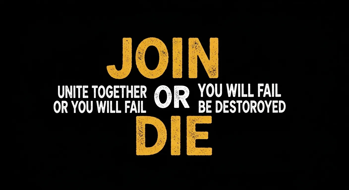 Join or Die: Meaning, History, and Correct Usage Explained in 2026