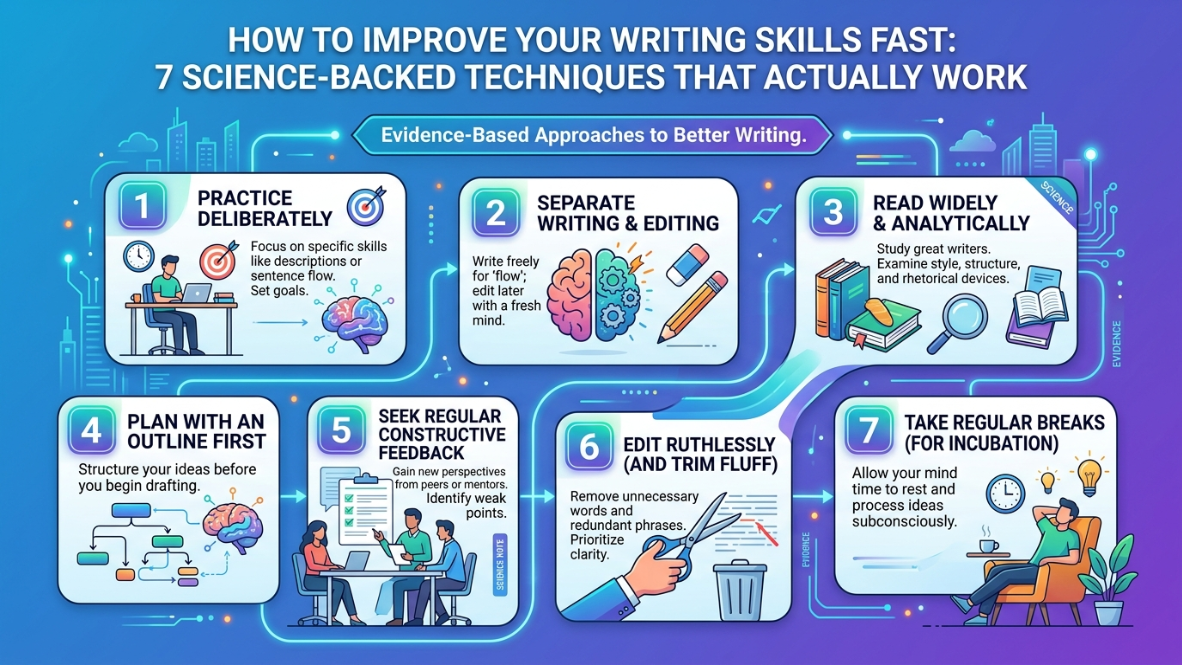 How to Improve Your Writing Skills Fast: 7 Science-Backed Techniques ...